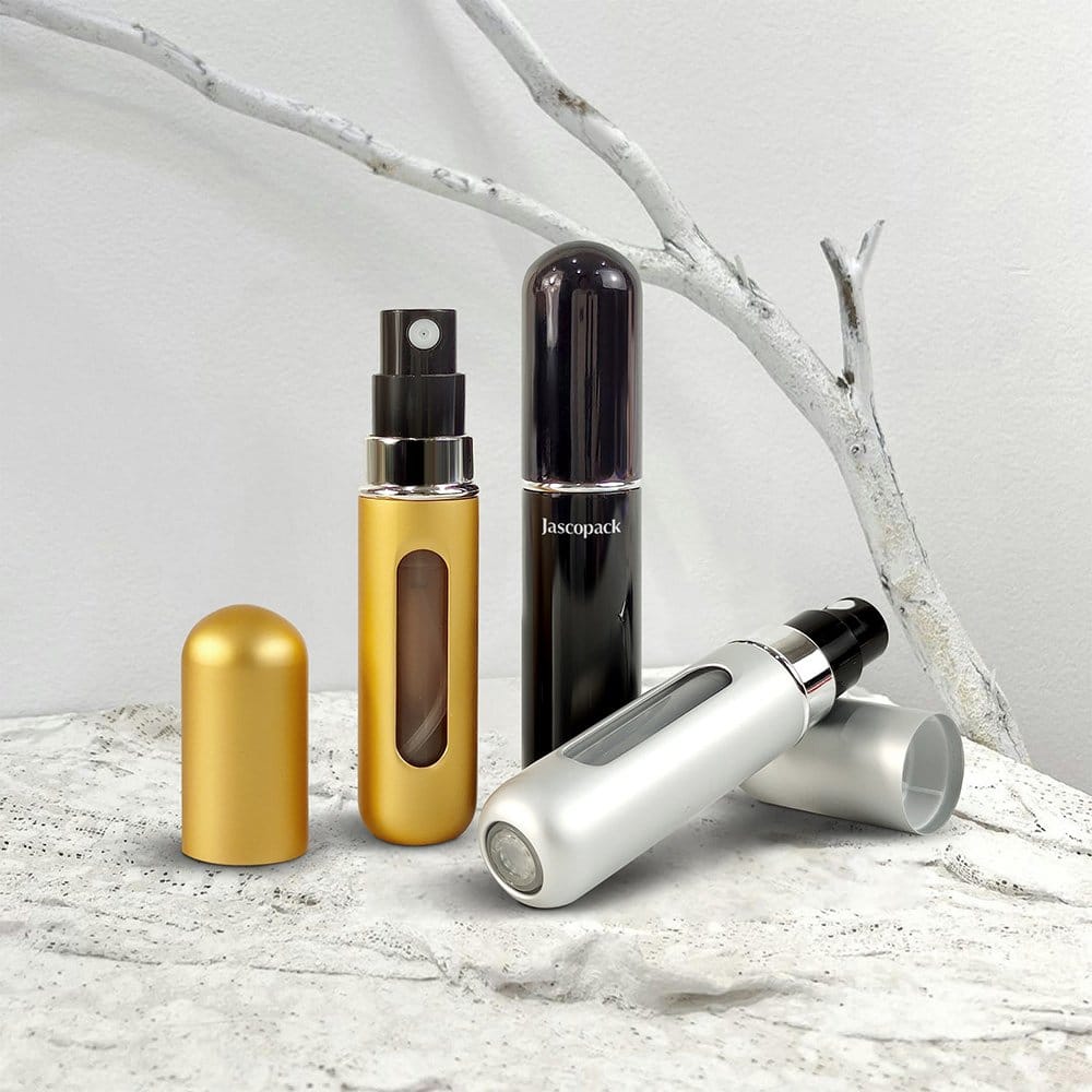 Bulk Order Travel Aluminium Metal Perfume Scent Bottle
